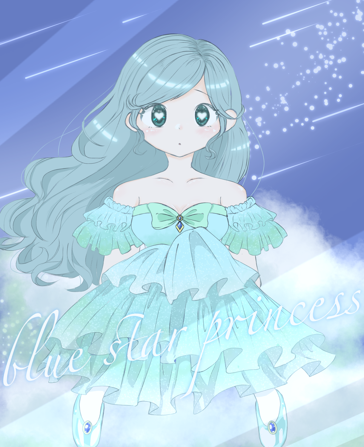 Blue Starr Princess - ibisPaint