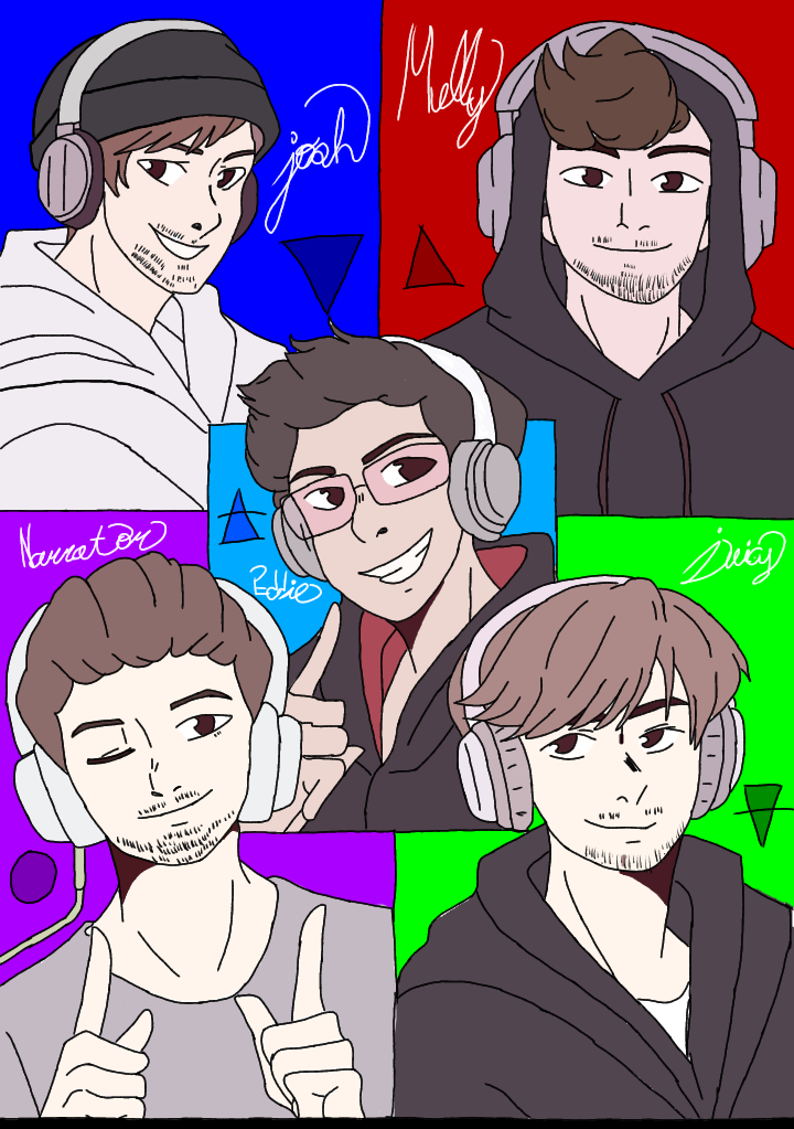 Juicy Eddie Narrator Josh Mully - ibisPaint