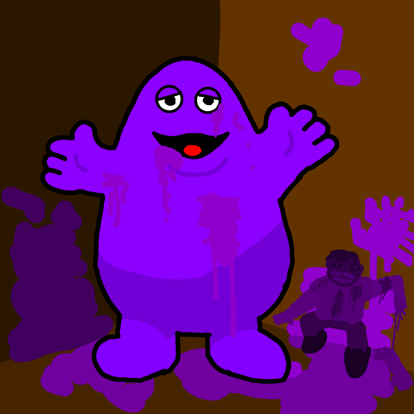 GRIMACE SHAKE - ibisPaint