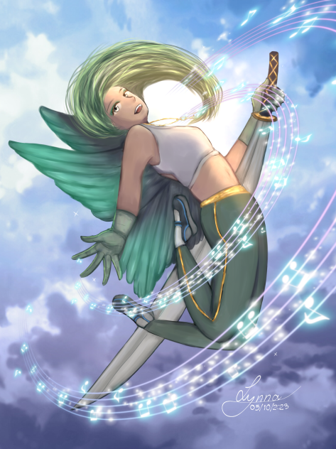 Flying espadachim - ibisPaint