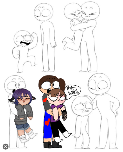 Collab, ft the return of enby cow bean! - ibisPaint