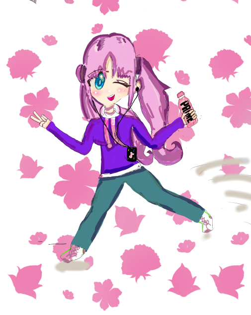 Morning walk - ibisPaint