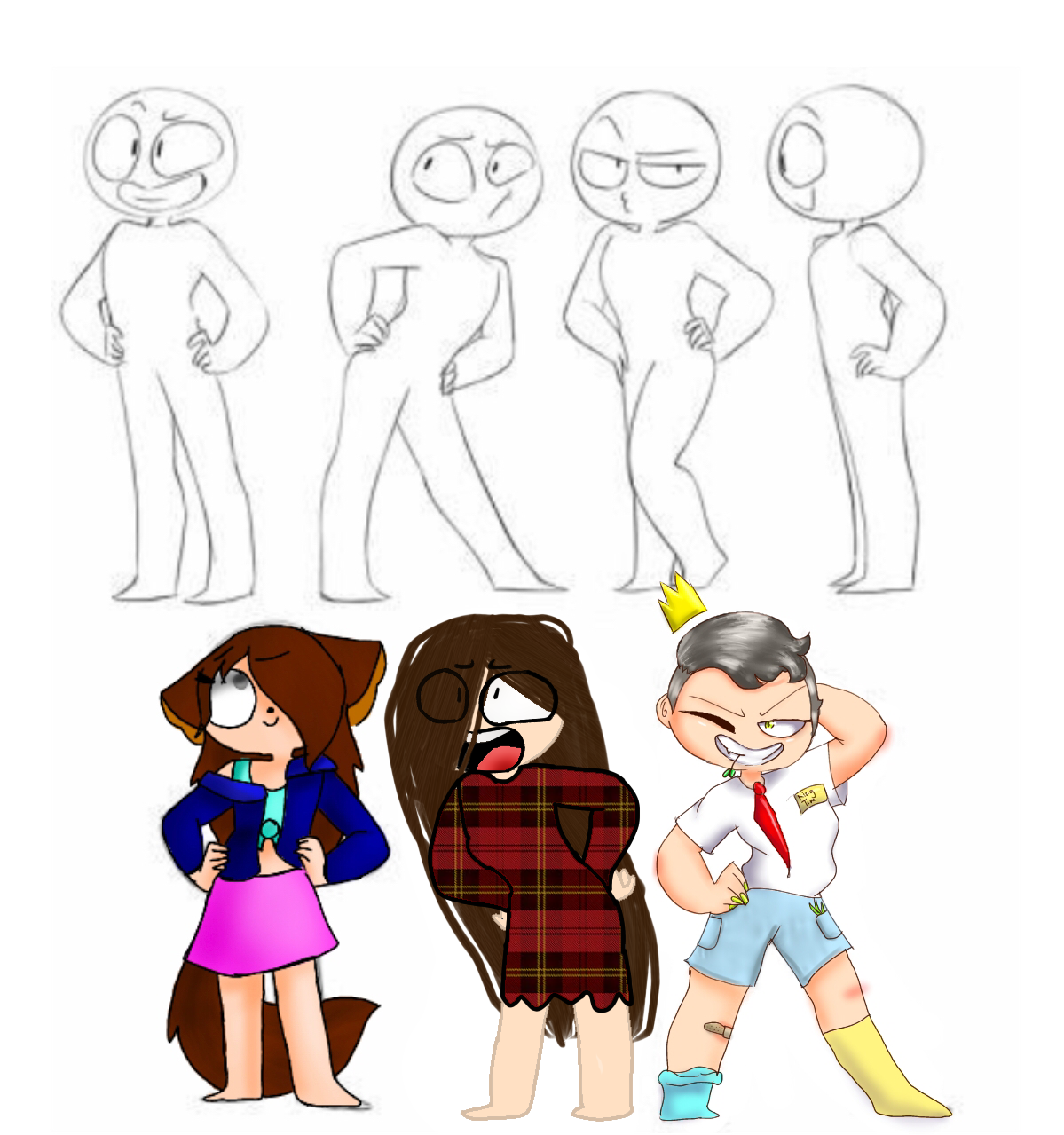 Pose collab - ibisPaint