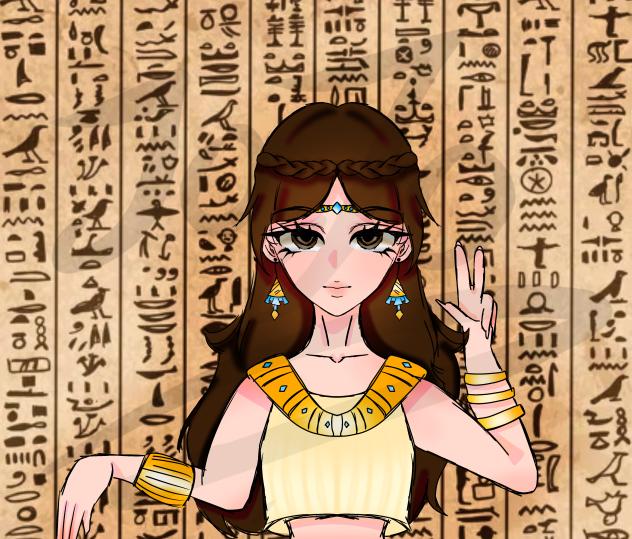 my oc in Egypt 🙈 - ibisPaint