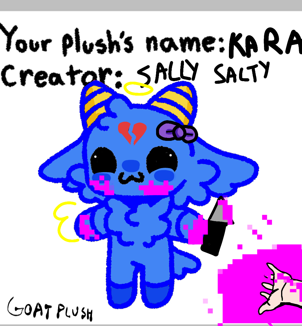 # my goat plush - ibisPaint