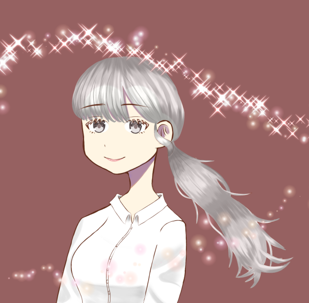 silver girl - ibisPaint