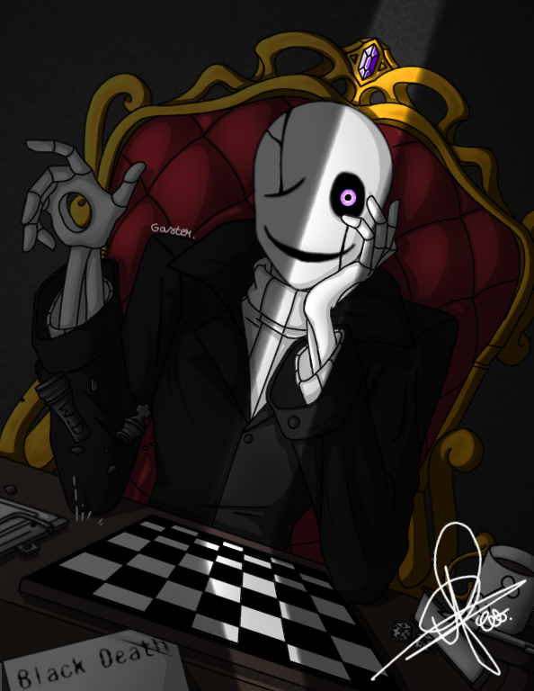 Gaster Undertale - ibisPaint