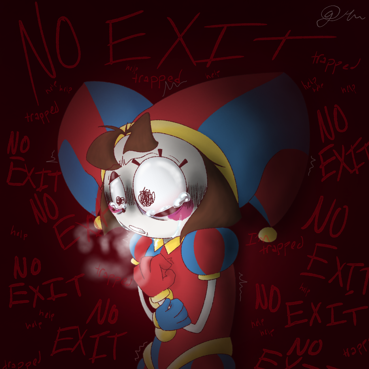 Pomni Panic - ibisPaint