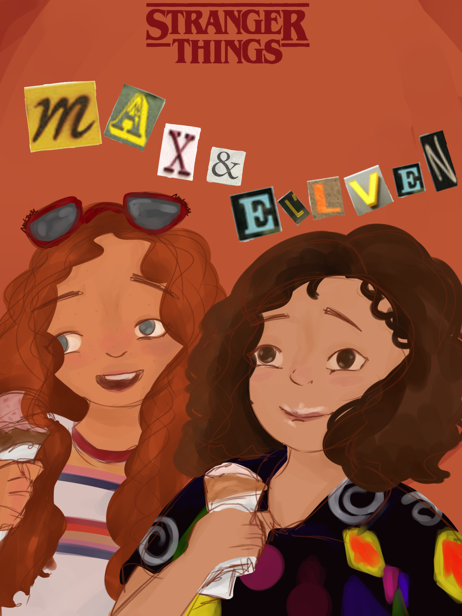 Max and Eleven 🧇 - ibisPaint