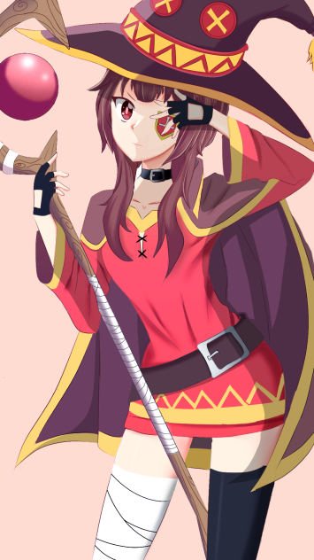 megumin redone drawing - ibisPaint