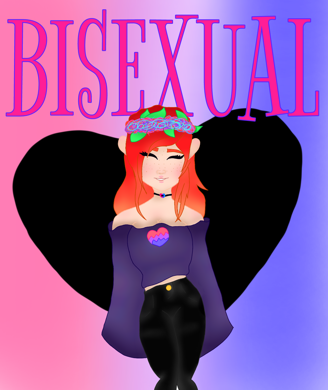 I Am Bisexual ️💜💙 - ibisPaint