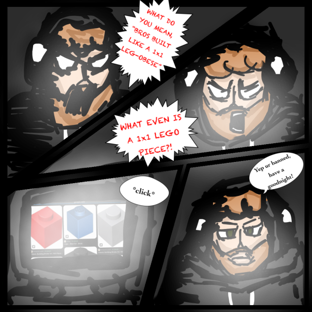 Caseoh is a 1x1 Lego piece - ibisPaint