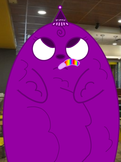 grimace girl - ibisPaint