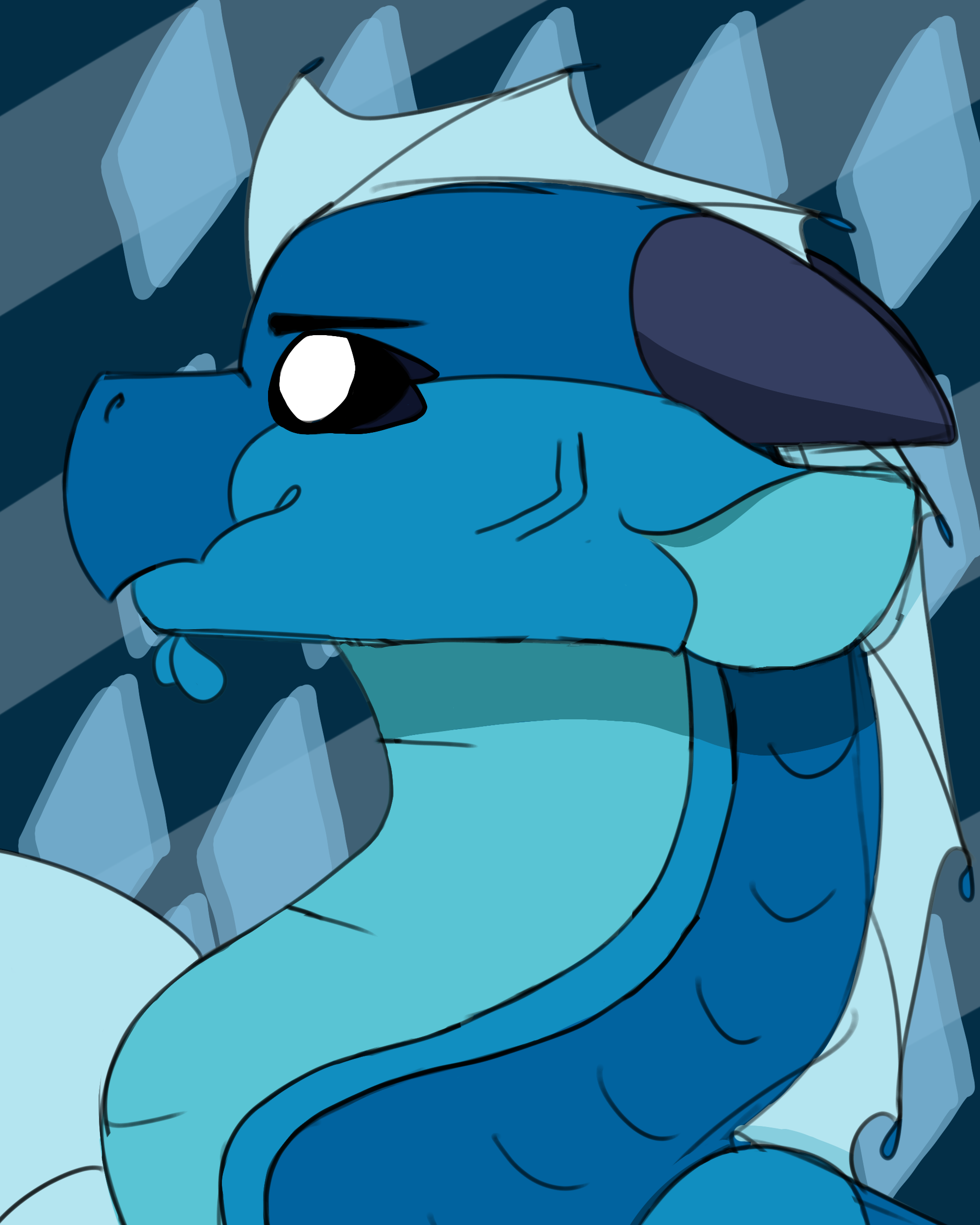 Tsunami headshot - ibisPaint