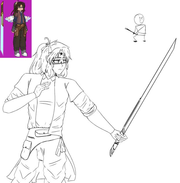 Fighter Skai - ibisPaint