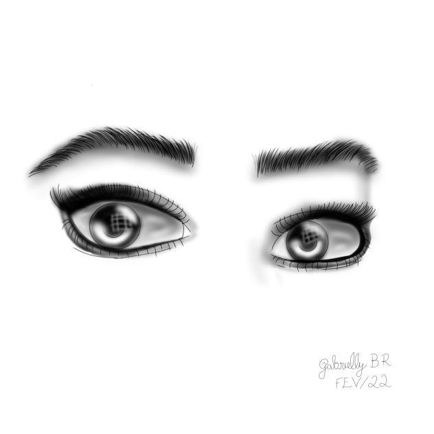 Os olhos - ibisPaint