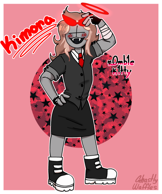 Kimora Fanart - @z0mb1ek1tty’s oc - ibisPaint