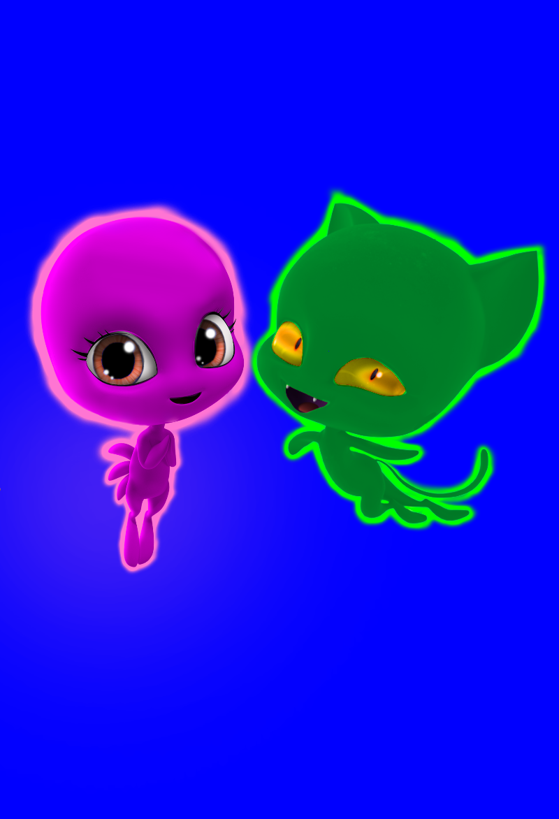 Plagg and Tikki - ibisPaint