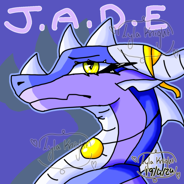 Jade doodle - ibisPaint