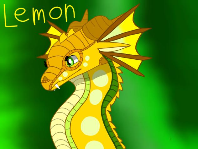 Lemon, Wings of fire. WOF. - ibisPaint