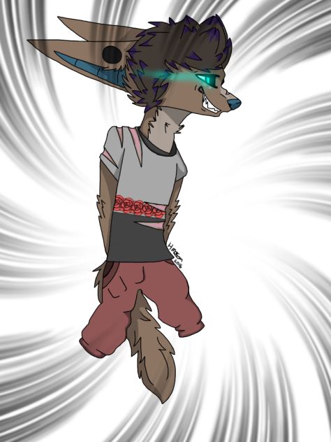 furry Drawing (speed art) - ibisPaint