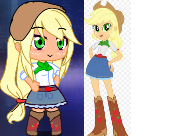 Applejack EG MLP in Gacha Club - ibisPaint