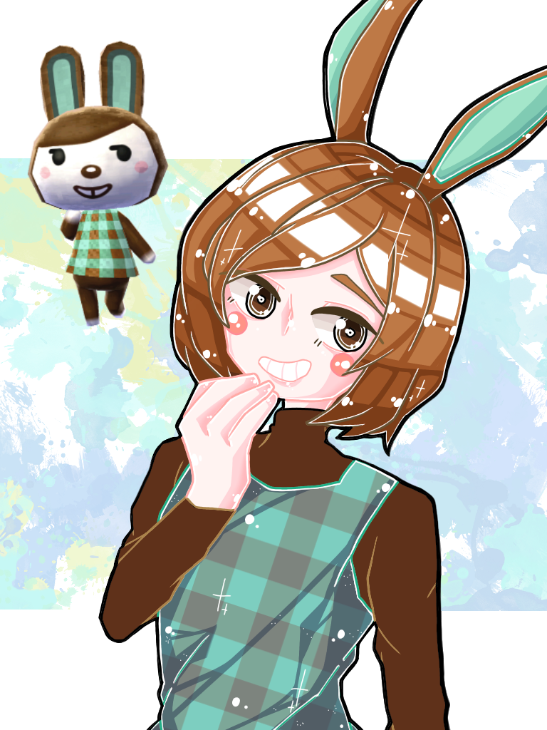 Animal Crossing Carmen Fanart_동숲주민의인화 - ibisPaint