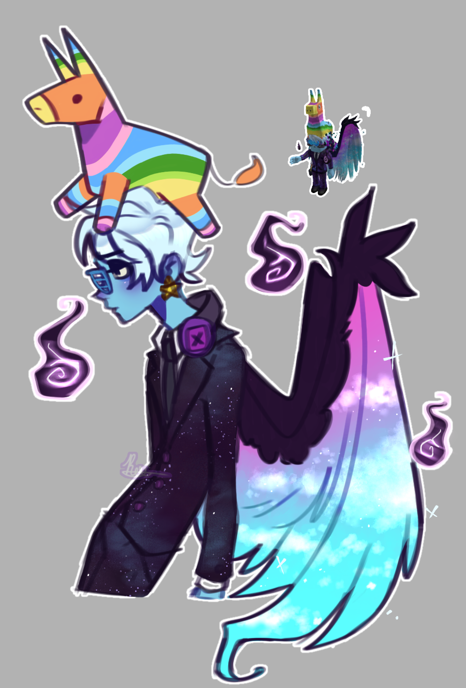 blue guy - ibisPaint