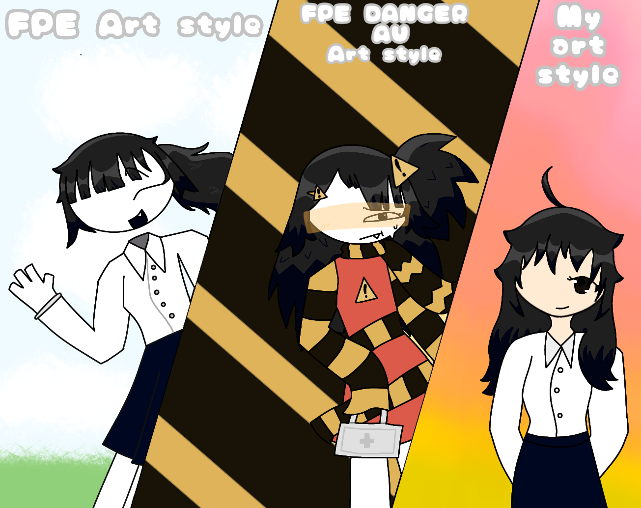 FPE,FPE DANGER AU, AND MY STYLE - ibisPaint