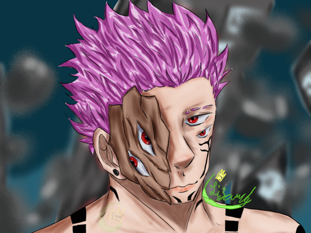 Sukuna jjk - ibisPaint