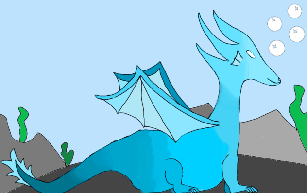 water dragon 1 - ibisPaint