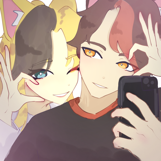 He’s mah supporting bf!!☺️ 💕 - ibisPaint