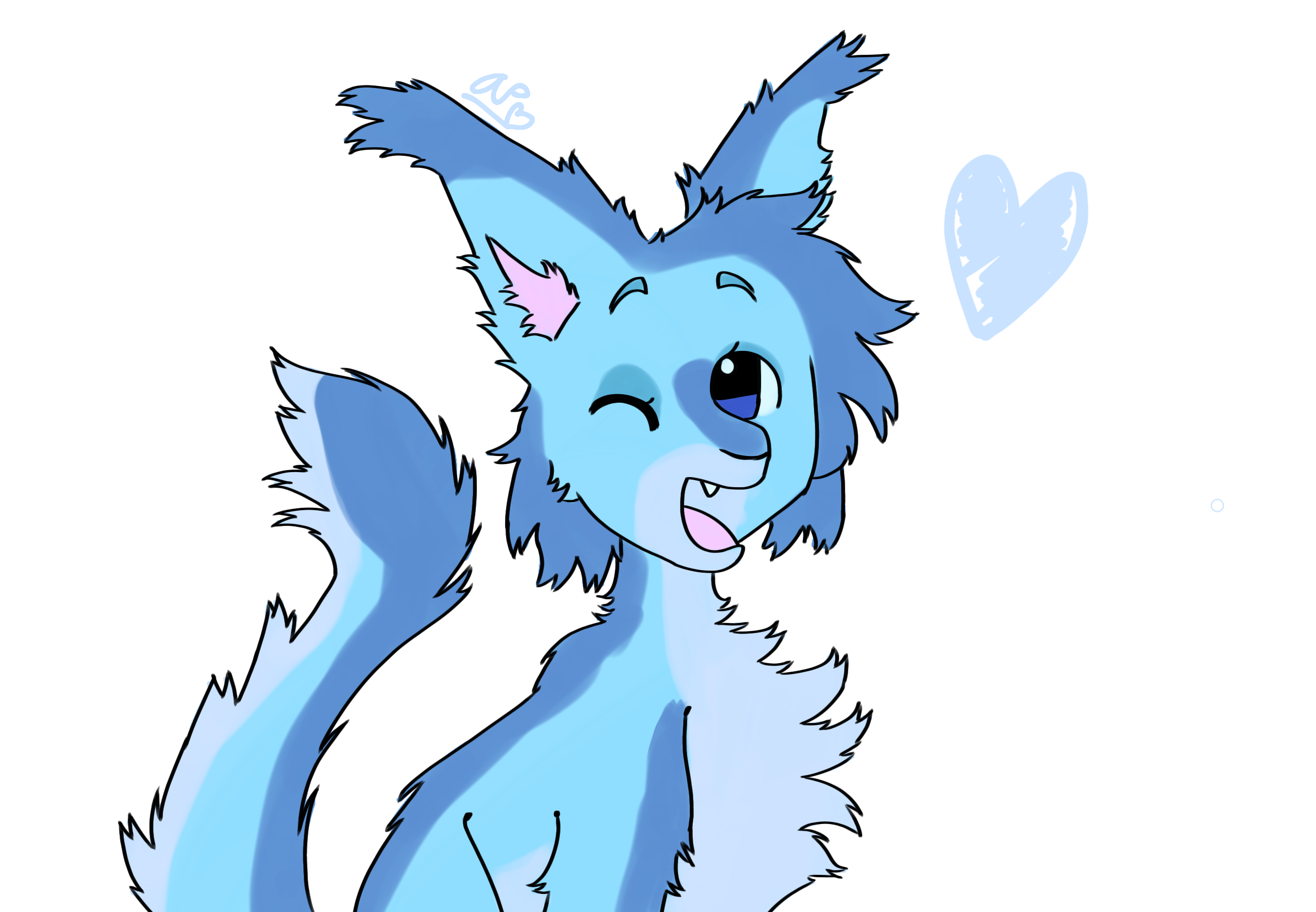 BLUE KAT - ibisPaint
