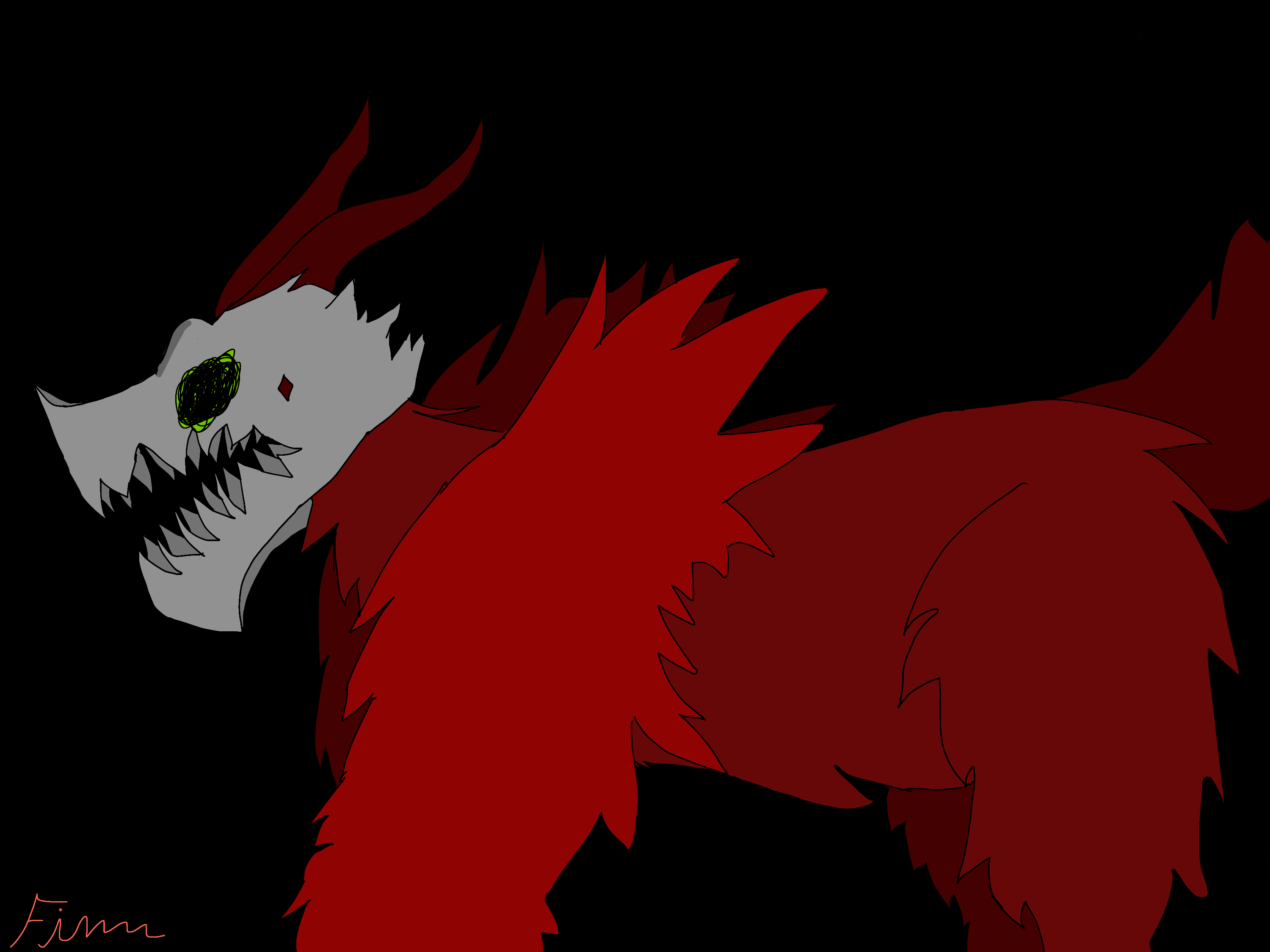 Hell hound - ibisPaint