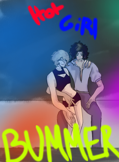 Hot Girl Bummer - ibisPaint