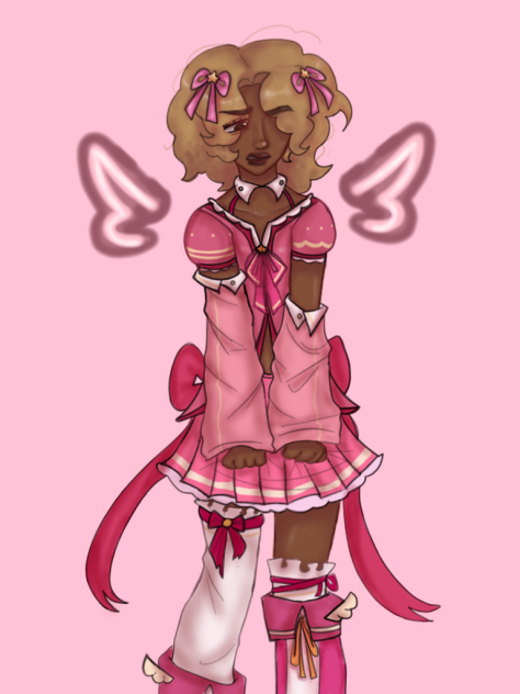 literally just me as a magical boy - ibisPaint