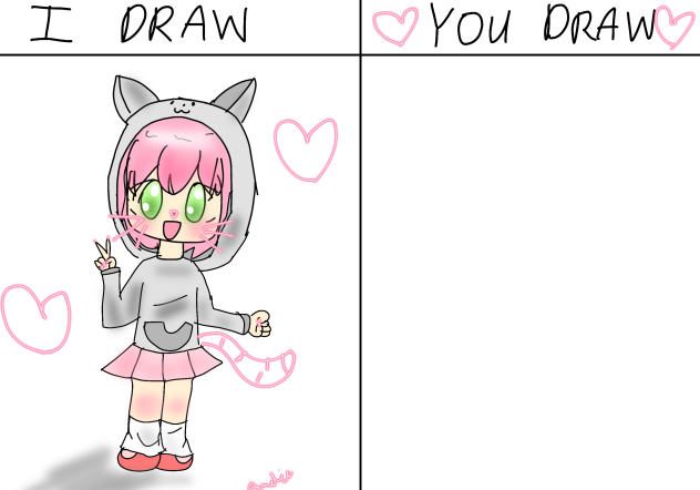 I draw you draw challenge! - ibisPaint