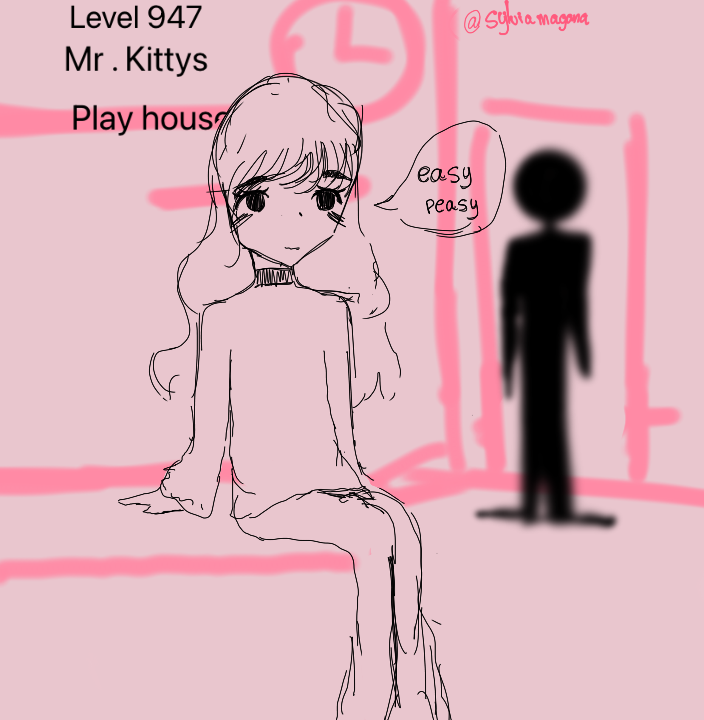 POV Level 947 , Mr . Kittys Play house - ibisPaint