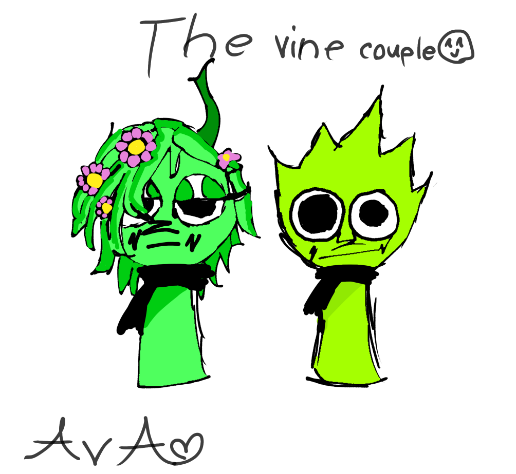 the vine couple (^_^) - ibisPaint