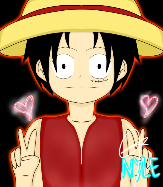 Luffy v1. 2 - ibisPaint