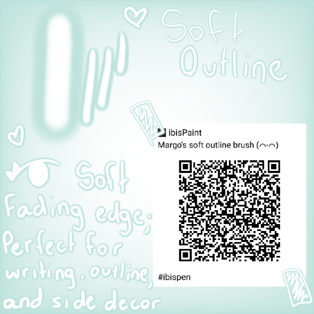 Soft Outline brush 🌸 - ibisPaint