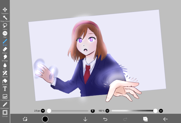 Trapped in a Drawing - ibisPaint