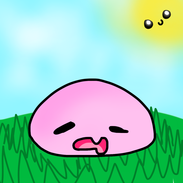 hungry slime - ibisPaint