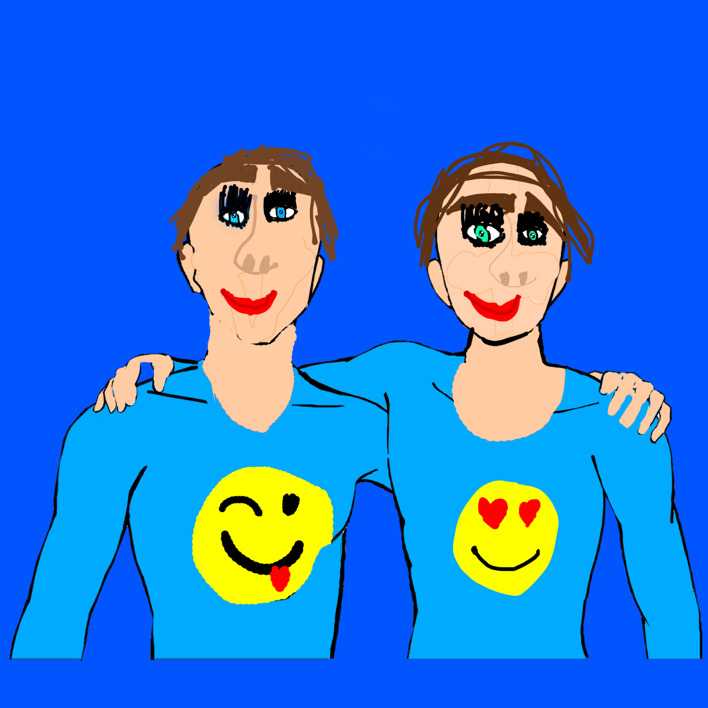 Louie and Keegan - ibisPaint