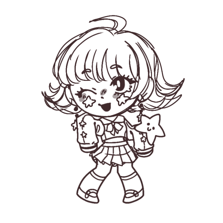 Stella Chibi [Sketch] - ibisPaint