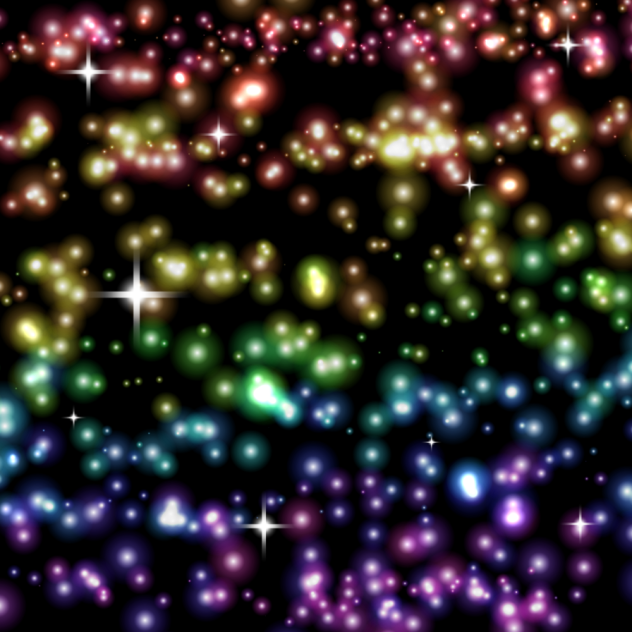 rainbow stars - ibisPaint