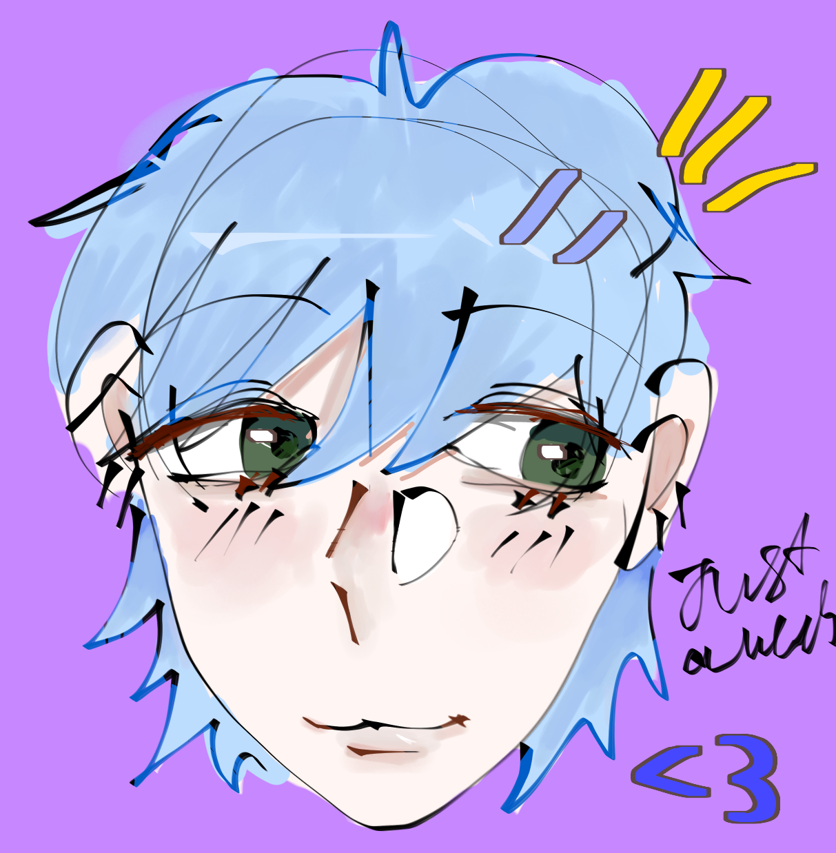 My oc Kai! (Quick sketch) - ibisPaint