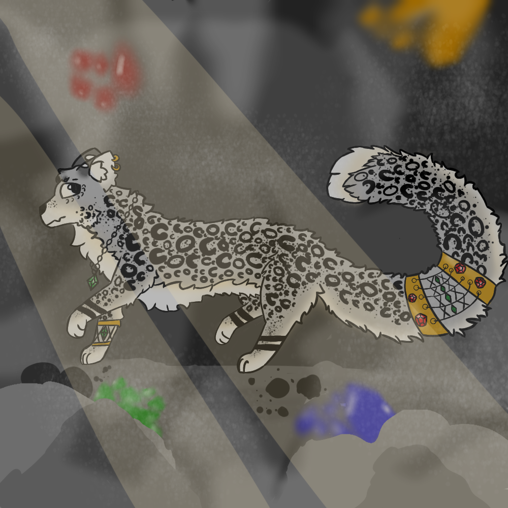 Delta! A snow leopard warden! (READ DESC - ibisPaint
