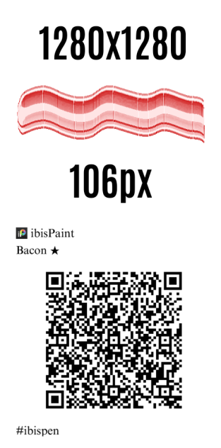 Bacon Brush - ibisPaint