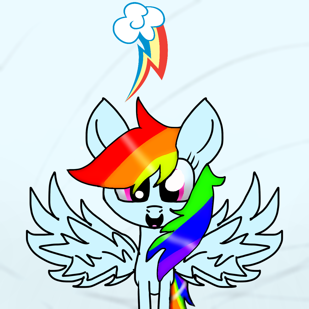 Rainbow Dash!!! - ibisPaint